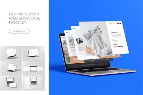 Macbook Screen And Web Showcase Mockup Design Shack