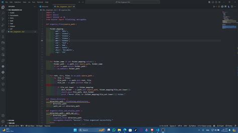 Ashraf Gamal On Linkedin Organizing Files With Python The Goal Is To Create A Python Script That