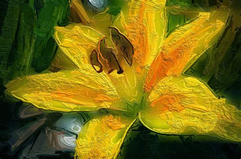 Paintings Of Yellow Flowers At David Sells Blog