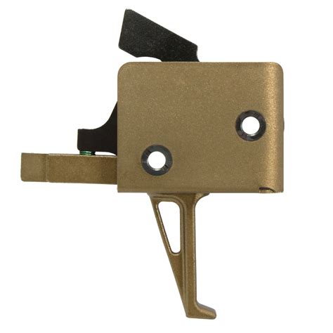 Ar 15 10 Single Stage Trigger Flat Burnt Bronze Cmc Triggers