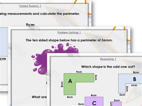 Year 4 Maths Perimeter Of Rectilinear Shapes Lesson Autumn Block 3 By Classroom Secrets