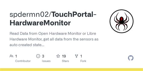GitHub Spdermn TouchPortal HardwareMonitor Read Data From Open Hardware Monitor Or Libre