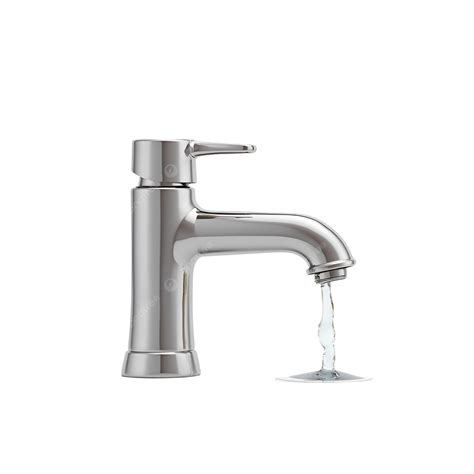 Water Tap Dripping Clean And Modern Water Tap Dripping Clean And