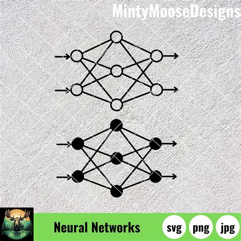 neural networks svg png neural network diagram icon graphic