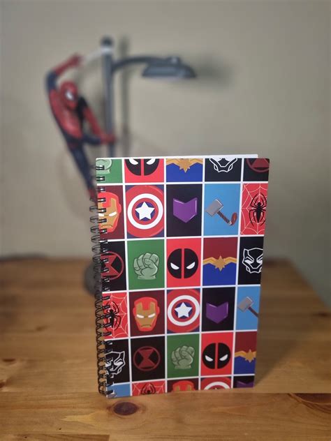 Marvel Mcu Notebook Etsy