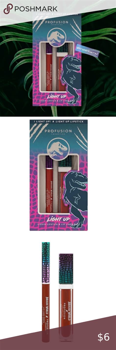 Profusion Cosmetics Jurassic World Light Up Lip Kit Im Iconic Status