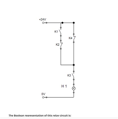 Solved The Boolean Representation Of This Relav Circuit Is Chegg