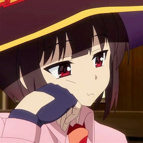 Megumin めぐみん Ilustrasi Karakter Animasi Gambar Anime