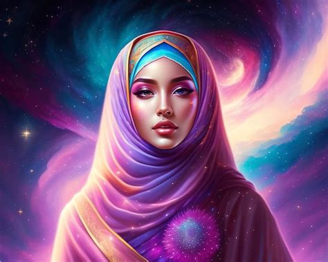 Premium Photo Beautiful Girl Wearing Hijab