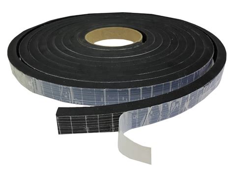 Лента EPDM уплотнительная самоклеящаяся армированная 5 мм*30 мм*10 м ...