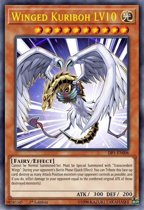 Winged Kuriboh Lv10 By Speedtest95 On Deviantart