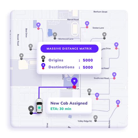 Distance Matrix Api Get Accurate Etas And Distances