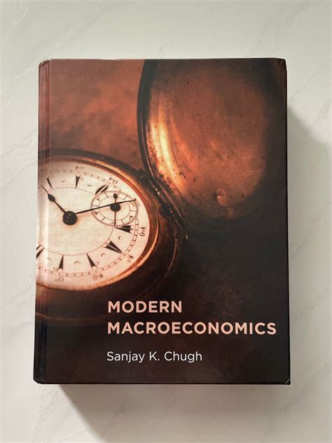 Modern Macroeconomics Sanjay K Chugh Ec3102 Hobbies And Toys Books And Magazines Textbooks On