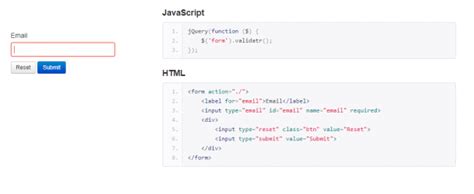 Best JQuery Form Validation Plugins OnAirCode