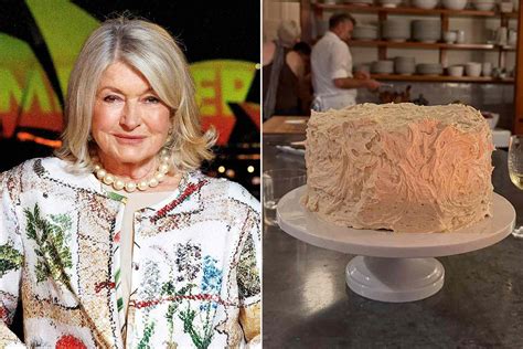 Martha Stewart Shows Off Very Delicious Cake Daughter Alexis Made For