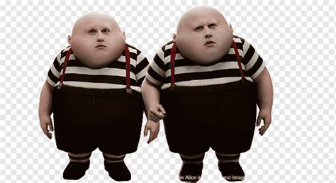 Alicia En Los Personajes Del País De Las Maravillas Tweedledum Alicia