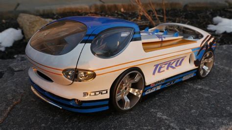Hot Wheels Deora Ii Model Converted To Acceleracers Spec Rdiecast