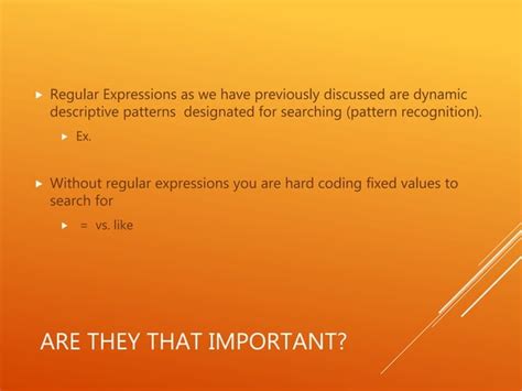 Processing Regex Python Ppt