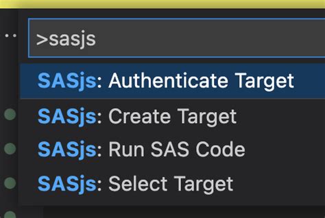 Enable Delete Target Issue 341 Sasjs Vscode Extension GitHub