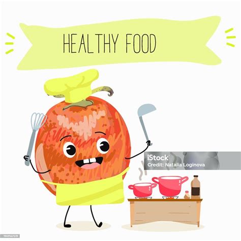 다양한 활동을 하는 귀여운 만화 감 캐릭터 편평한 벡터 그림 재미 있는 과일 유기농 식품 가을에 대한 스톡 벡터 아트 및 기타 이미지 Istock