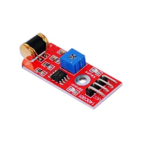 801s Vibration Sensor Module Vibration Analog Output Sensitivity Lm393 Robotics Bangladesh