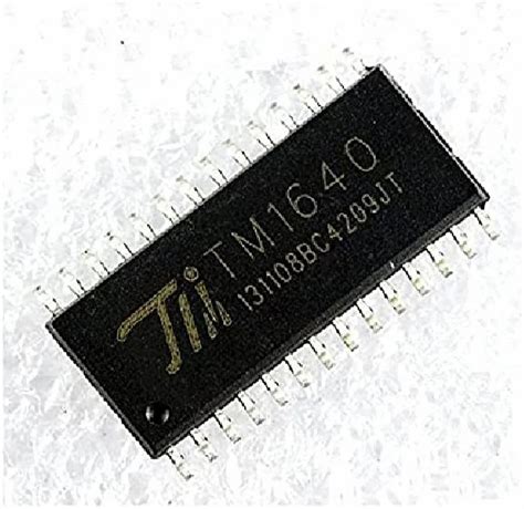 Tm1640 16 Digit Seven Segment Display Driver Circuit 2 Wire Serial Interface Sop28 At Rs 12