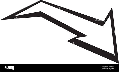 Isolated White Comic Arrow Transition Vector Stock Vector Image And Art Alamy