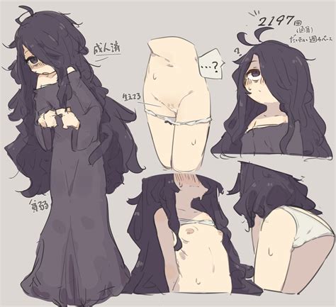 Unarsite Original Commentary Request Highres 1girl Antenna Hair