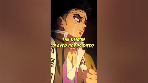How Did Gyomei Die In Demon Slayer Gyomei Demonslayer