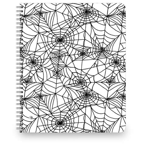 Spooky Spider Web Notebook Shutterfly