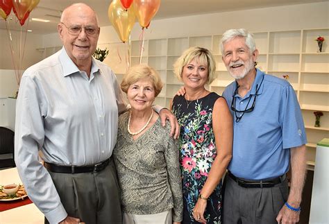 Your Observer Photo Arnold Simonsen And Ronda Montminy With Managing Director Rebecca