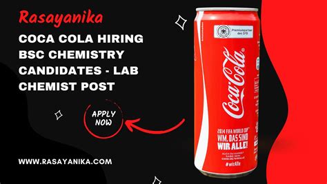 Coca Cola Hiring Bsc Chemistry Candidates Lab Chemist Post