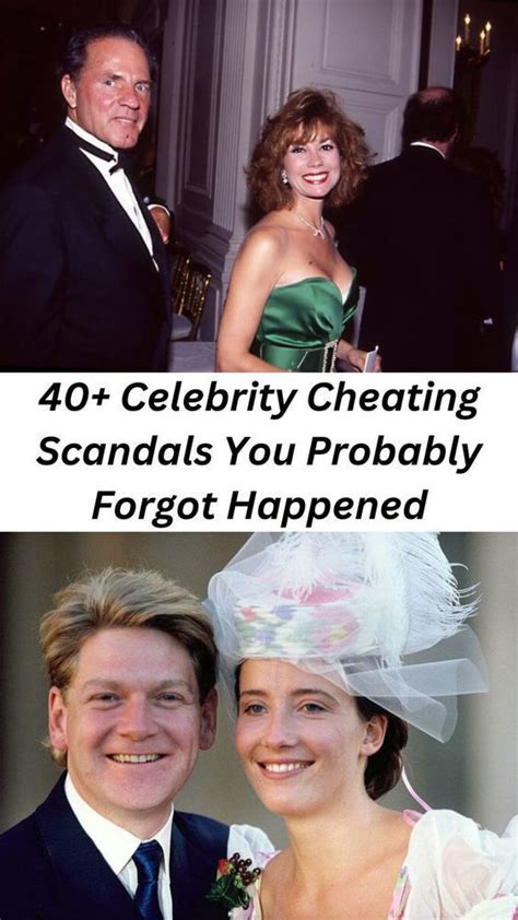 40 Celebrity Cheating Scandals You Probably Forgot Happened Artofit