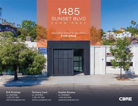 1485 W Sunset Blvd Los Angeles Ca 90026 Retail For Sale Loopnet