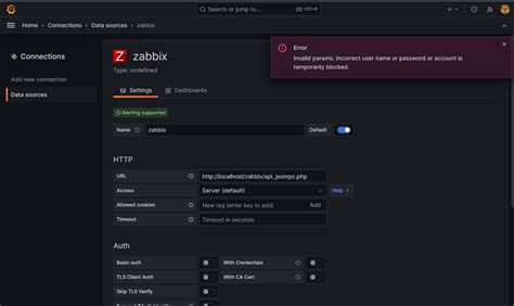 Error Without Data Source Without Zabbix Plugin Grafana Plugin Development Grafana Labs