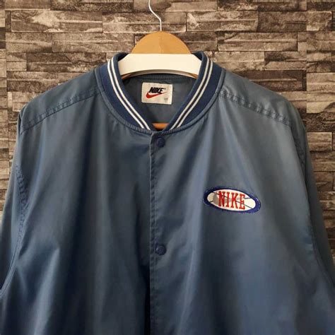 Nike × Varsity Jacket × Vintage Delete Today Vintag… Gem