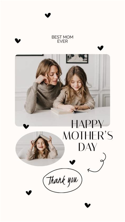 Cute Mother Templates Free Graphic Design Template Vistacreate
