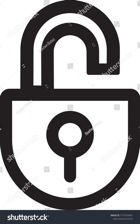 Encryption Lock Safe Safety Security Unlock Stock Vector Royalty Free 1777429451 Shutterstock