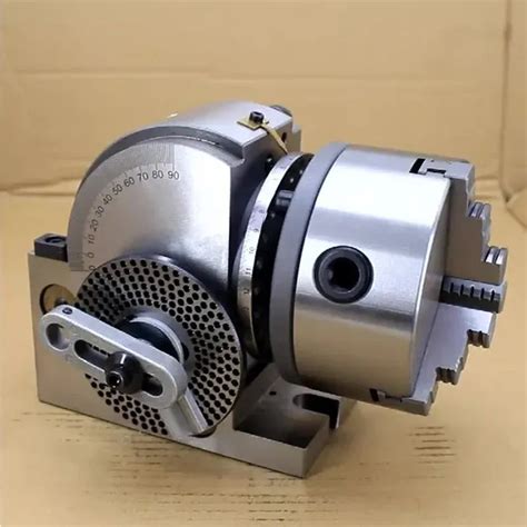 Precision 6 Inch Universal Indexing Head Vertical And Horizontal Dual Use Manual Indexer For