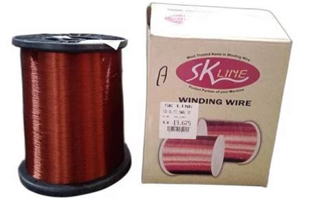 Enameled Swg 37 Enamelled Winding Copper Wire Solid At Best Price In