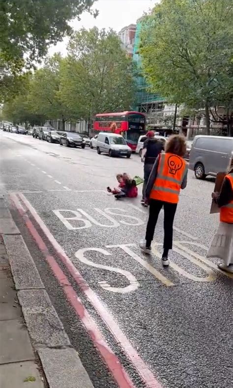 Just Stop Oil Protester Bashed By Enraged Motorist In London