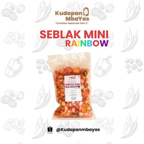 Jual Seblak Mini Rainbow 100 G Shopee Indonesia