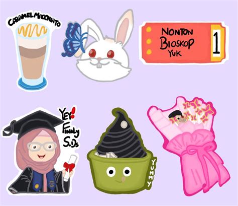 My Sticker Design Is From The Seventh Assignment I Did In The Digital