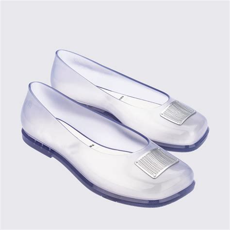 Melissa Ruby Marc Jacobs Vidro Branco Menina Shoes