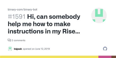 Hi Can Somebody Help Me How To Make Instructions In My Rise Fall Bot
