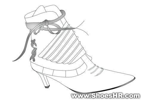 电脑素描 shoemaster 鞋业设计师网