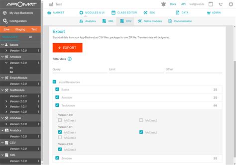 csv module apiomat documentation