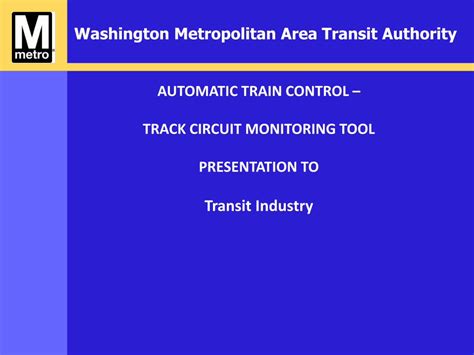 PDF AUTOMATIC TRAIN CONTROL TRACK CIRCUIT MONITORING DOKUMEN TIPS