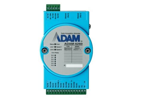 ADAM Kanal Relais Ausgangsmodul Modbus TCP