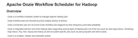 Apache Oozie In 2024 Reviews Features Pricing Comparison Pat